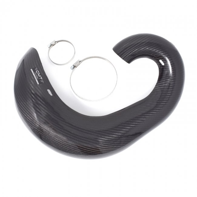 CMT CARBON EXHAUST GUARD TM MX/EN 250/300 16-21 ¦ Motorcycle & Extreme ...